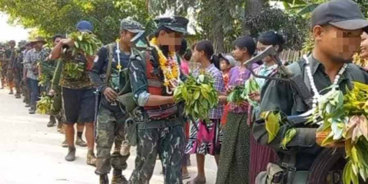 ဖောင်းပြင်မြို့နယ်၌ စစ်ကောင်စီတပ်နှင့်ပူးပေါင်းအဖွဲ့များကို Pdf က မိုင