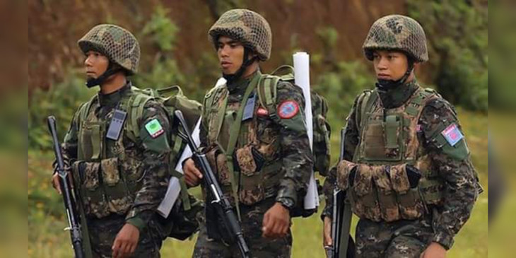 စစ်ကောင်စီကို တော်လှန်နေသည့်အဖွဲ့များနှင့် ပူးပေါင်းတိုက်ခိုက်မည်ဟု မ