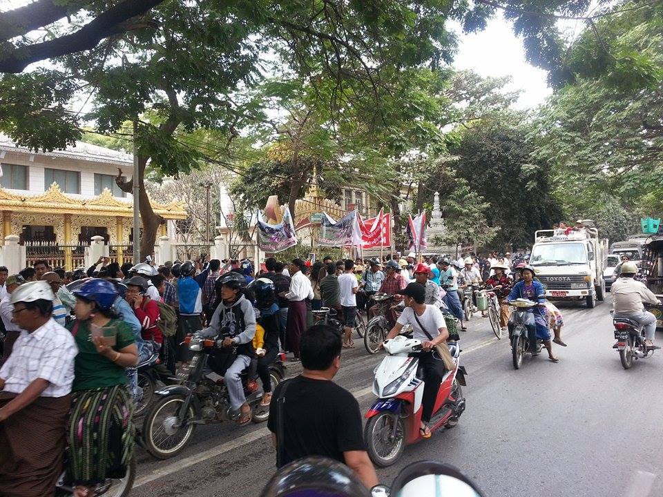Dvb မႏၱေလးတြင္ ၁၁၁ လႈပ္ရွားမႈ စတင္