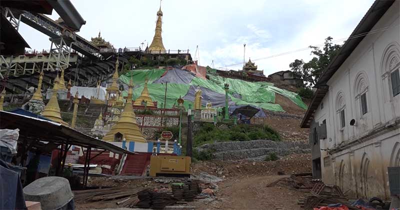 ကျိုက်သလ္လံဘုရား ပြုပြင်ရန် လိုအပ်သည့်အလှူငွေ မွန်ပြည်နယ် ၁၀ မြို့နယ်တ