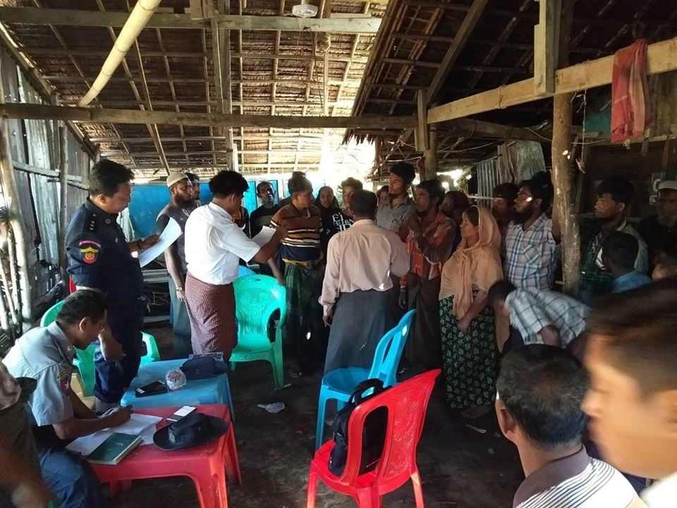 ပေါက်တောမွတ်ဆလင်ဒုက္ခသည်စခန်း မီးလောင်၊ မိန်းကလေးငယ် ၂ ဦးသေဆုံး
