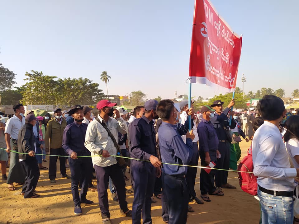 စစ်အာဏာရှင်အလိုမရှိကြောင်း ပဲခူးမြို့ တတိယနေ့ အထွေထွေသပိတ်စတင်