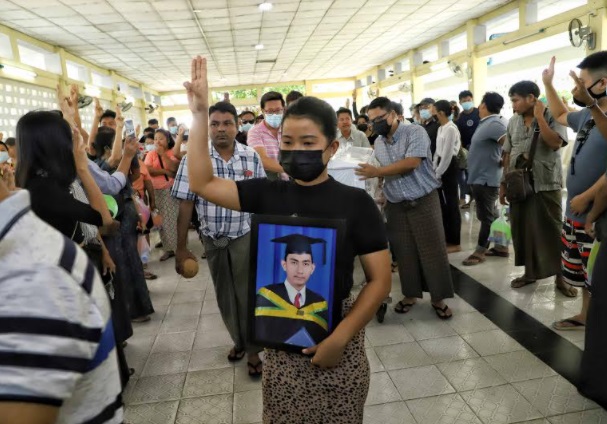 Dvb အကြမ်းဖက်စစ်အုပ်စုက ဖမ်းဆီးသတ်ဖြတ်ခဲ့သည့် အင်ဂျင်နီယာကျောင်းသား