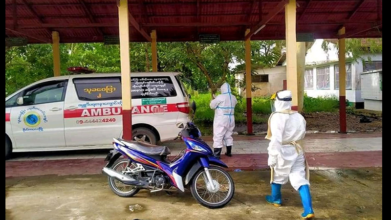 ဘိုကလေးမြို့၌ ကိုဗစ် ၁၉ ရောဂါဖြင့် အမျိုးသမီး ၁ ဦး စတင်သေဆုံး