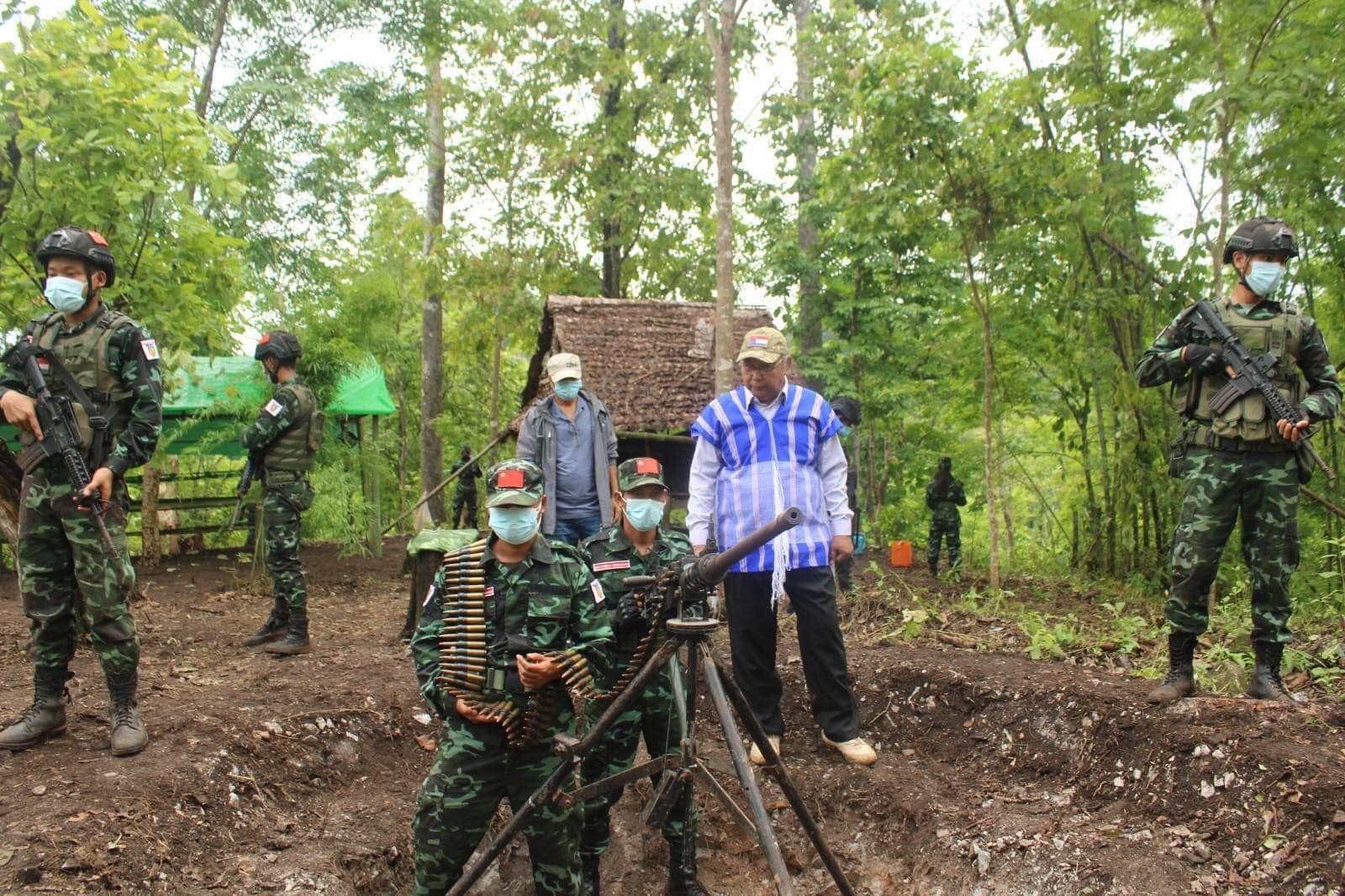 DVB | NUG ပြည်ထောင်စုဝန်ကြီးချုပ် မန်းဝင်းခိုင်သန်း PDF ရဲဘော်များနှင့် တွေ့ဆုံ(ဓာတ်ပုံ)