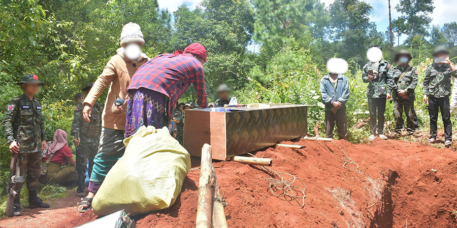 ဒီးမော့ဆိုတိုက်ပွဲတွင် စစ်ကောင်စီတပ်ဖွဲ့ဝင် ၂ ဦးသေ၊ Pdf ရဲဘော် ၁ ဦးကျဆုံး