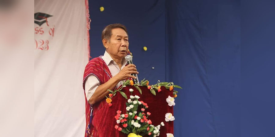 Dvb ကရင်နီအမျိုးသားကောလိပ် ဘွဲ့နှင်းသဘင်အခမ်းနားကျင်းပ ဓာတ်ပုံ
