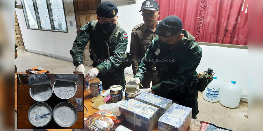 မယ်ဆိုင်တွင် မူးယစ်ဆေးဝါးများ သိမ်းဆည်းမိ