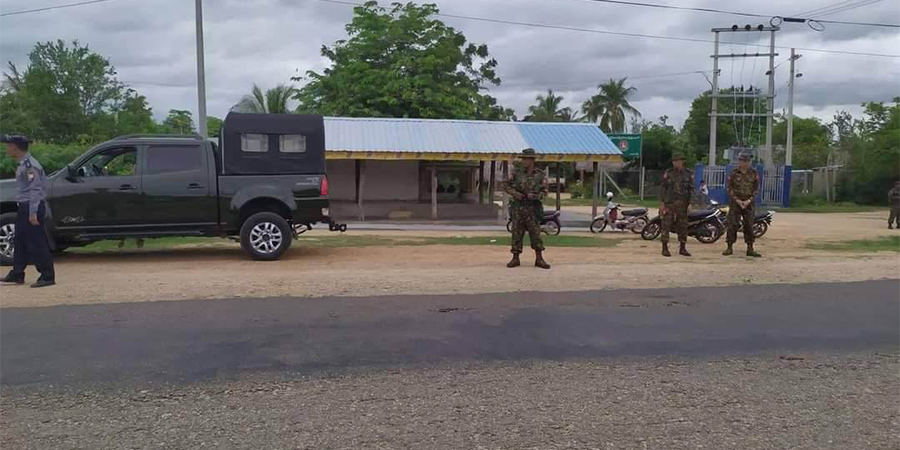 အရာတော်တွင် စစ်တပ်ပစ်ခတ်မှုကြောင့် စစ်အရာရှိ ၁ ဦး၏ ဖခင် ထိမှန်ဒဏ်ရာရ