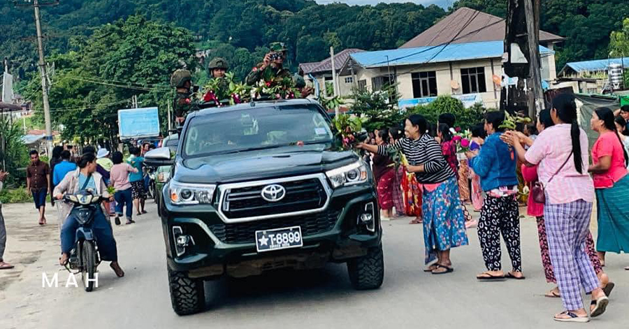 DVB | စစ်ဆင်ရေး ၁ လပြည့်တွင် TNLA နှင့် ပူးပေါင်းတပ်များ မိုးကုတ်တမြို့လုံးကို သိမ်းပိုက်