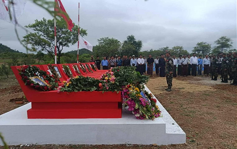 ပခုက္ကူစစ်တပ်ဂိတ်စခန်း တိုက်ခိုက်ခံရ၊ ပခုက္ကူ တပ်ရင်း ၆ မှ ကျဆုံးရဲဘော