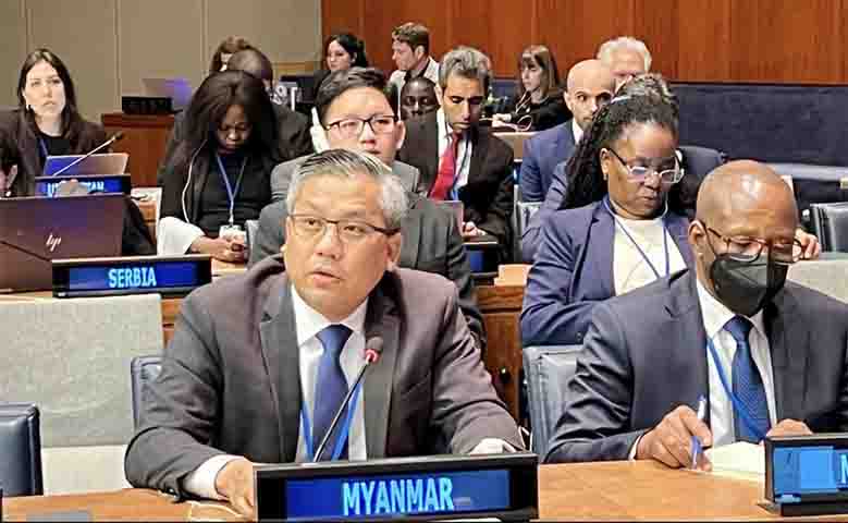 သံအမတ်ကြီးဦးကျော်မိုးထွန်း ကုလသမဂ္ဂတွင် မြန်မာကိုယ်စားပြုခွင့် ဆက်လက်ရရှိ